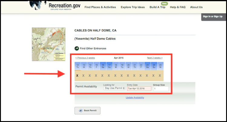 Step-By-Step Guide to Getting Your Half Dome Permit